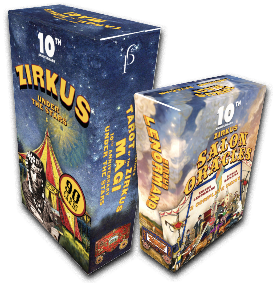 LIMITED TIME Zirkus THREE RING Pack – Tarot by Duck Soup