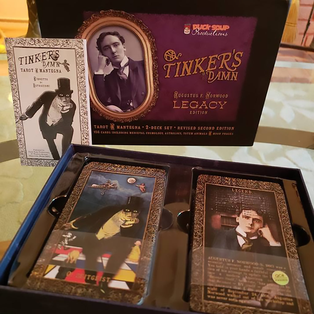 TINKER'S DAMN Tarot/Mantegna • 2-deck "Legacy" Set – Tarot by Duck Soup